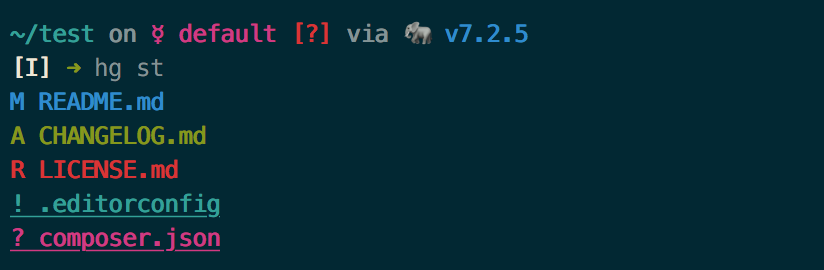 Mercurial Status Shows Only One Indicator · Issue 446 · Spaceship Promptspaceship Prompt · Github