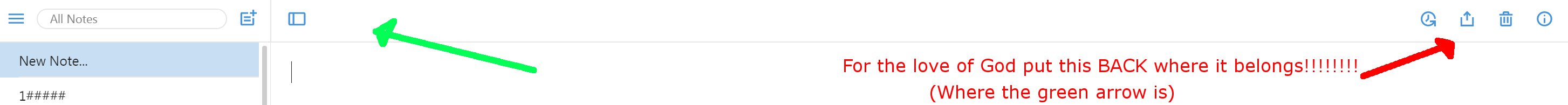 Move Icons to Left · Issue #1513 · Automattic/simplenote-electron · GitHub