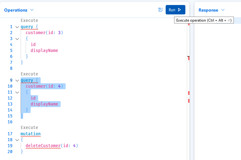 Option to only execute the selected text in the Banana Cake Pop query window · Issue #4455 ...