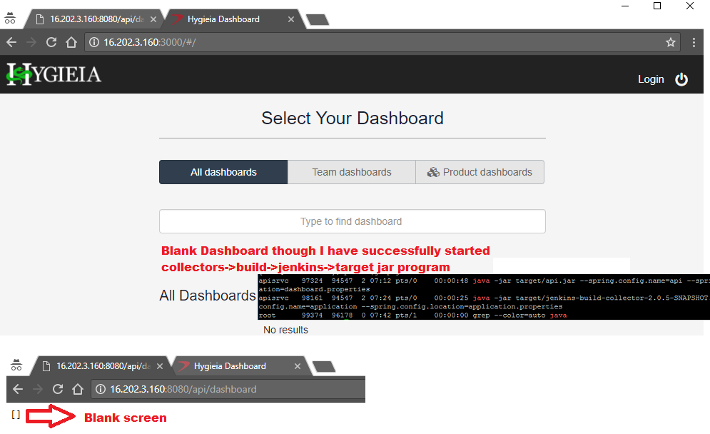 Blank api/dashboard · Issue #1609 · hygieia/hygieia · GitHub