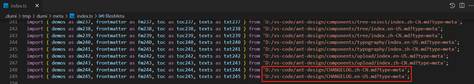 bug: Windows环境下自动生成的代码中，路径异常的问题 · Issue #1291 · umijs/dumi · GitHub
