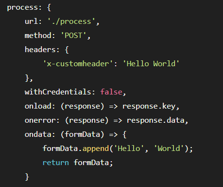 [typescript] onload function has no response param · Issue #462 · pqina/filepond · GitHub