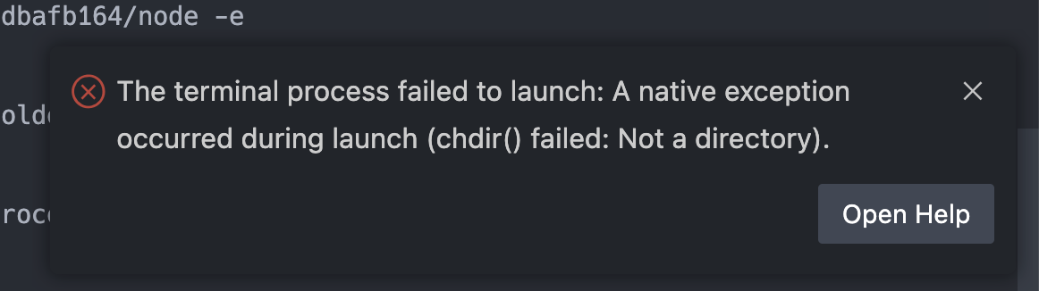 Cannot open an integrated terminal after update · Issue #7997 ...