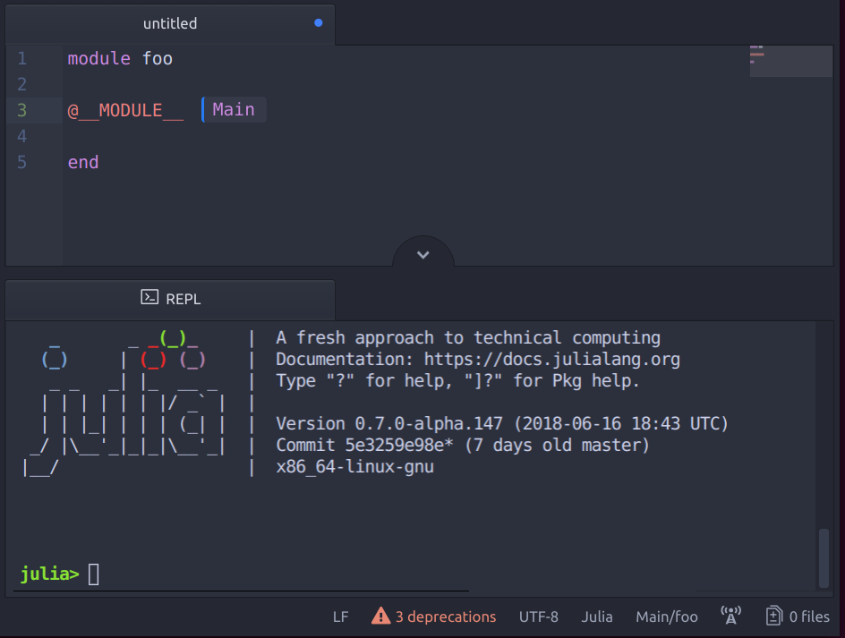 Julia 0.7 · Issue #127 · JunoLab/Juno.jl · GitHub