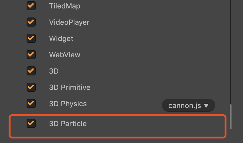 Can not find class "cc.ParticleSystem3D" on iOs build Xcode · Issue #6214 · cocos/cocos-engine ...