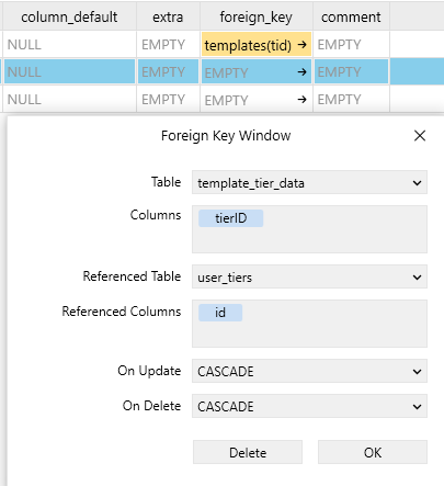 BUG: Unable to set multiple foreign keys at a time · Issue #296 · TablePlus/TablePlus-Windows ...