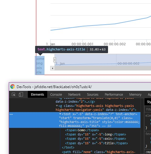 Wrong Navigator's yAxis title position · Issue #10007 · highcharts/highcharts · GitHub