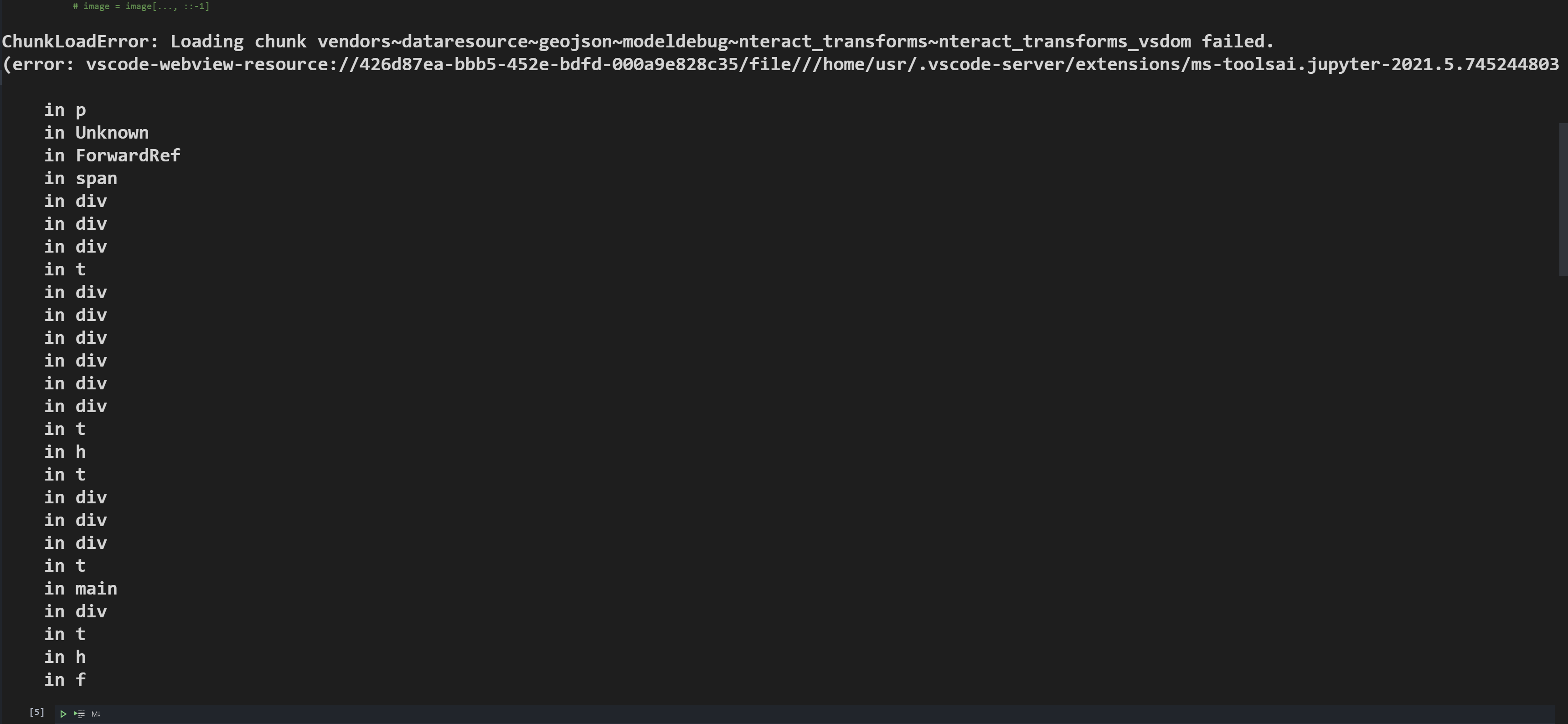 Jupyter interactive cannot use via remote ssh as it showed chunkLoadError · Issue #4698 ...
