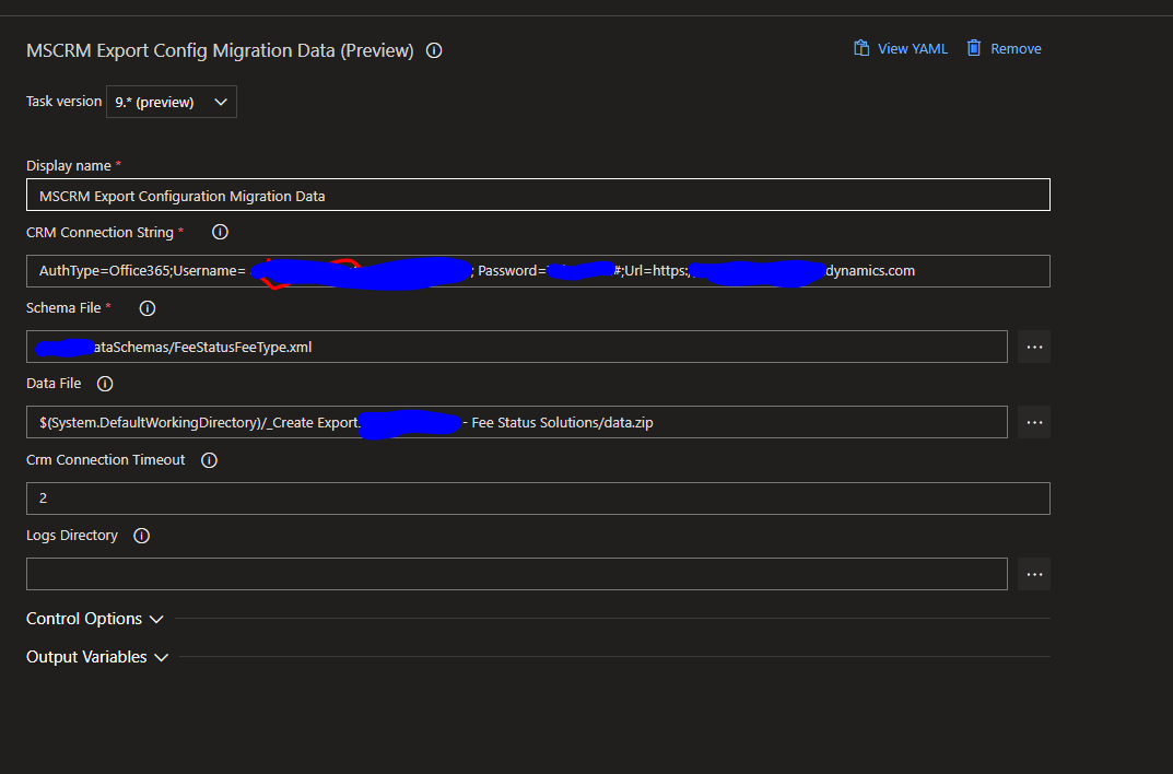 MSCRM Export Config Migration Data: Azure DevOps CICD - Export Failed · Issue #160 · WaelHamze ...