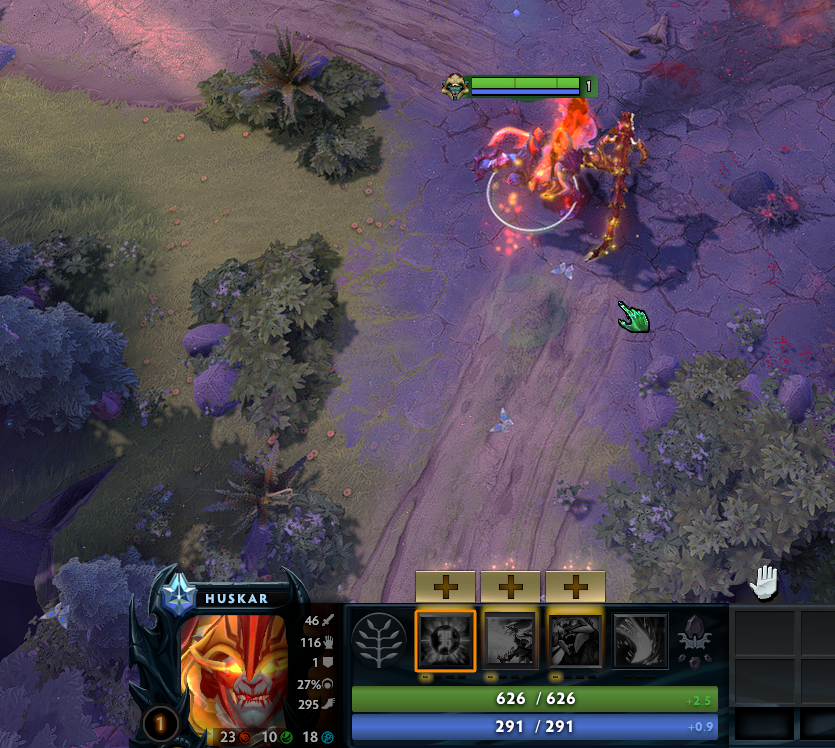 FOR A YEAR ALREADY, THE ANIMATION OF THE "SEARING DOMINATOR" ITEM REMAINS BROKEN AND NOT WORKING ...