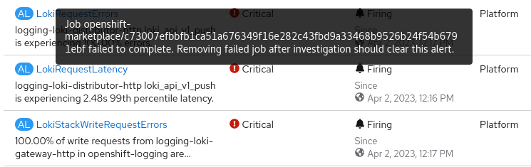 NooBaa BackingStores and BucketClasses in status Rejected · Issue #102 · nerc-project/operations ...