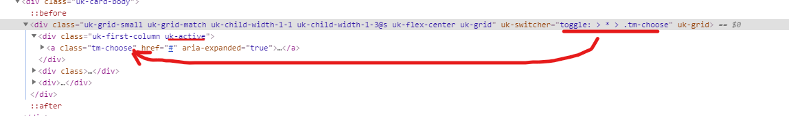 uk-switcher toggle working not correctly · Issue #4130 · uikit/uikit · GitHub