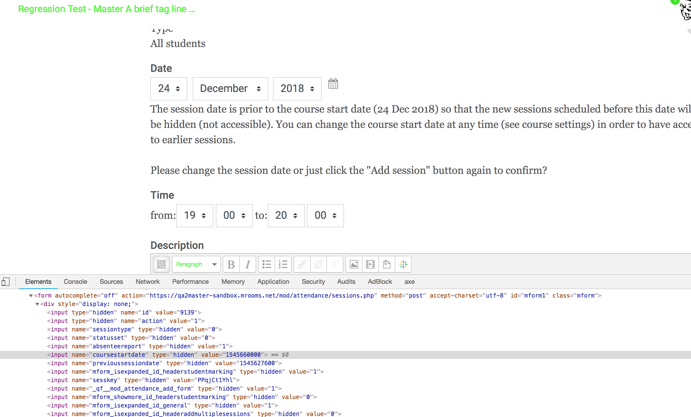 The session date is prior to the course start date / Hidden sessions · Issue #354 · danmarsden ...