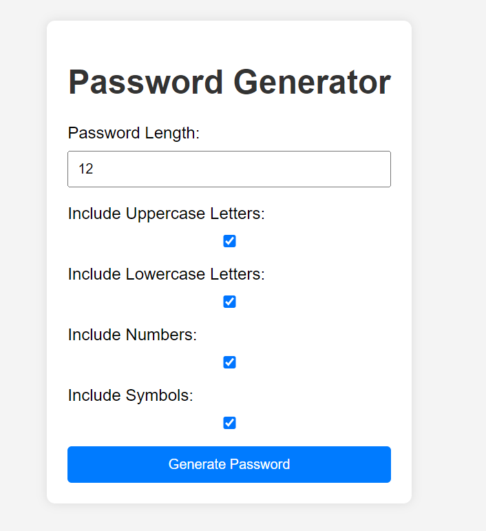 GitHub - suatmunuklu/password-generator