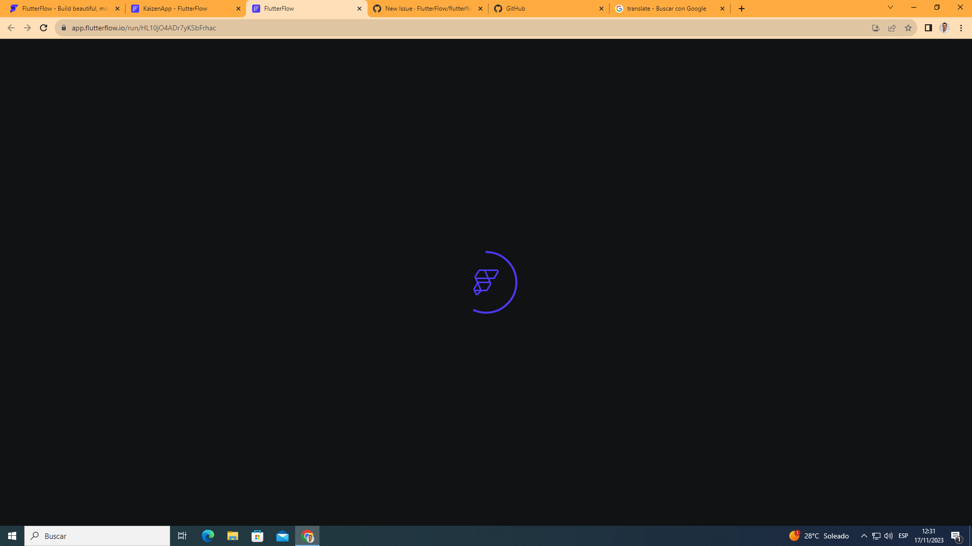 Run mode still loading · Issue #1873 · FlutterFlow/flutterflow-issues · GitHub