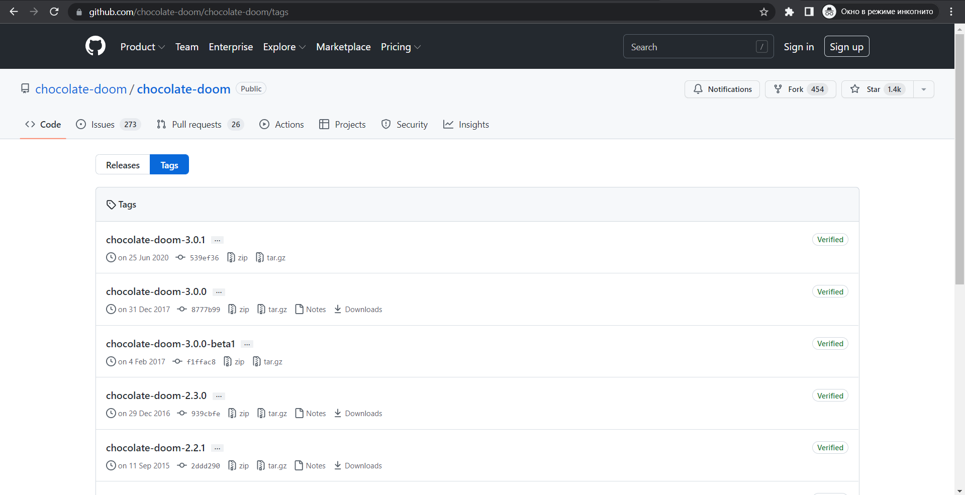 Choco 3.0.1 not listed among Github releases · Issue #1483 · chocolate-doom/chocolate-doom · GitHub