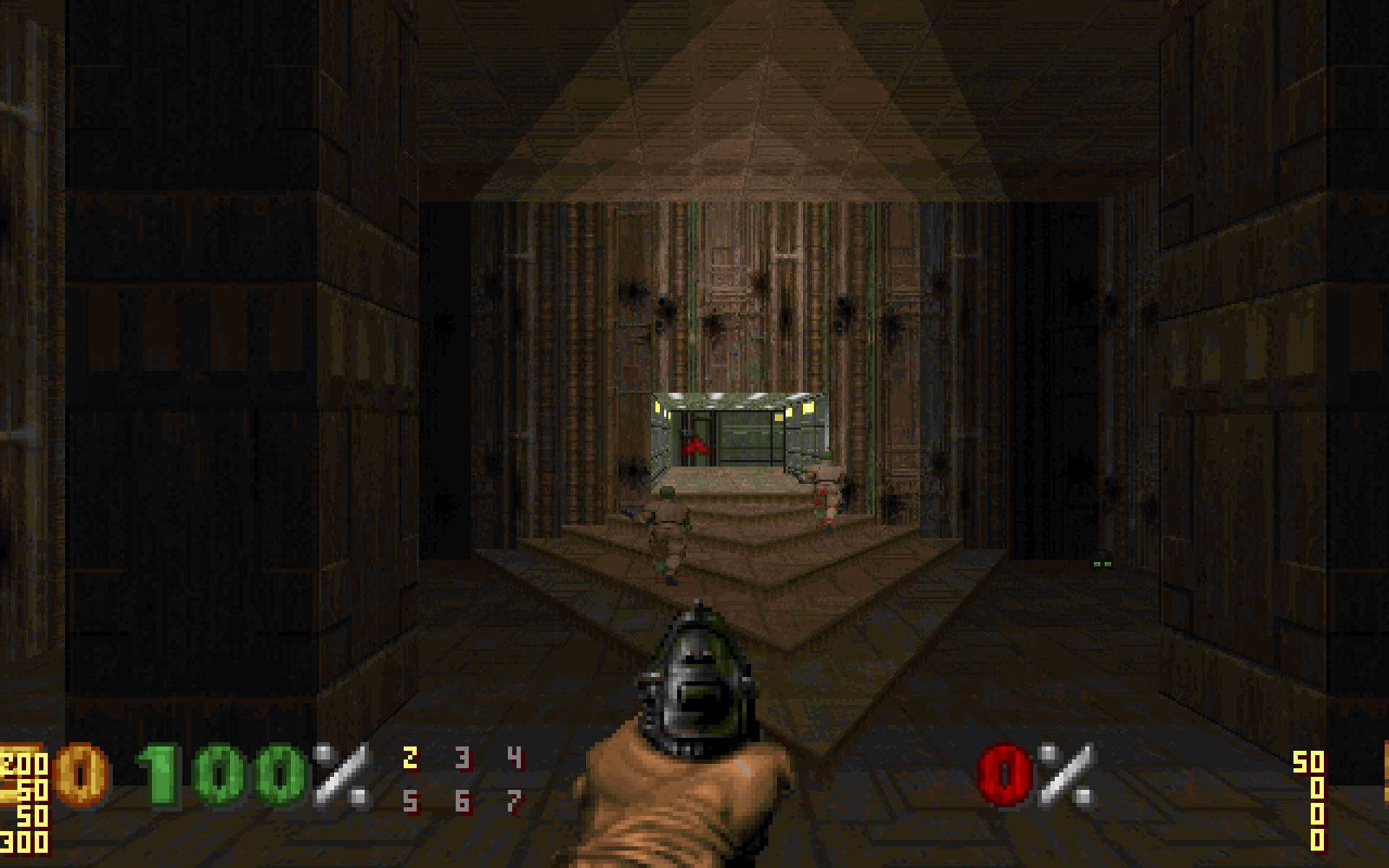 When loading the map from command line, the HUD is messed up in case of ...