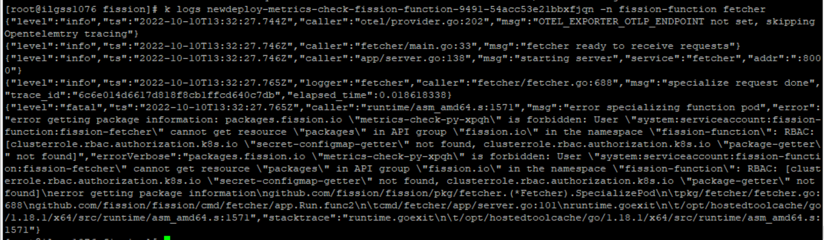 Newdeploy Fails To Fetch Package With Secretconfigmap Reference After