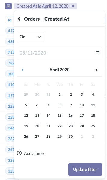 Drill through to question from dashboard doesn't set filter UI properly ...