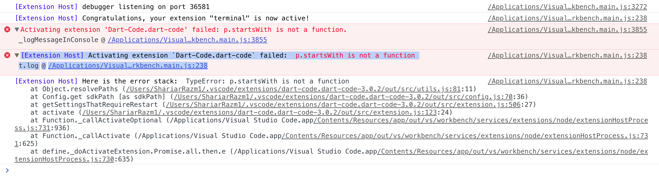 Vscode Command Fluttercreateproject Not Found · Issue 1733 · Dart Codedart Code · Github