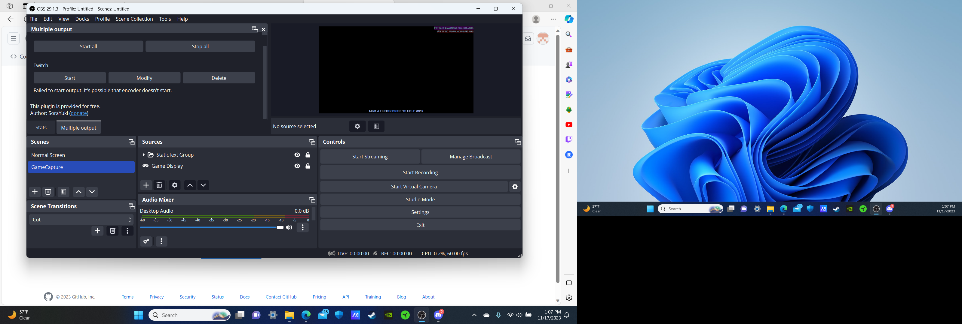 Encoder Doesnt Start When Encoder Is Shared With Obs · Issue 367 · Sorayukiobs Multi Rtmp