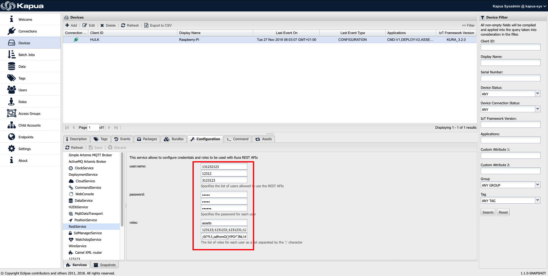 Input Fields In Devices -> Configuration -> RestService Very Short · Issue #2210 · eclipse-kapua ...