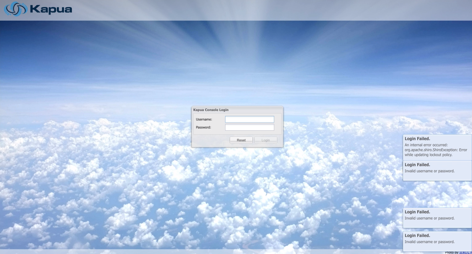 Non-disabled Login Password Field Causing Instant Logouts · Issue #2251 · eclipse-kapua/kapua ...