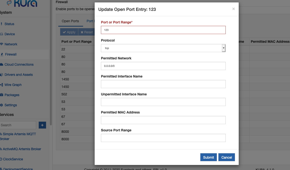 Possibility of Editigin Unexisting Port · Issue #2778 · eclipse-kura/kura · GitHub