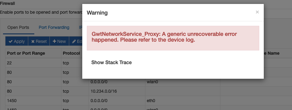 Firewall Port Range can be set in Reverse Order · Issue #2786 · eclipse-kura/kura · GitHub