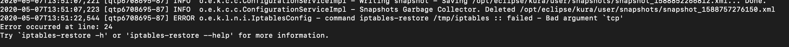 User is unable to add IP forwarding Item to List · Issue #2862 · eclipse-kura/kura · GitHub