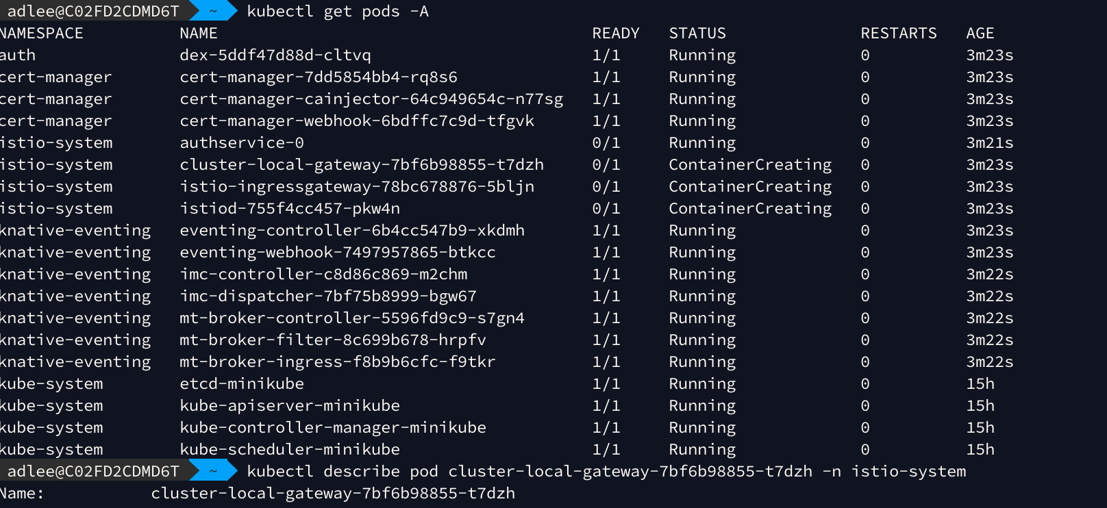 istio keep running into issue · Issue #2074 · kubeflow/manifests · GitHub