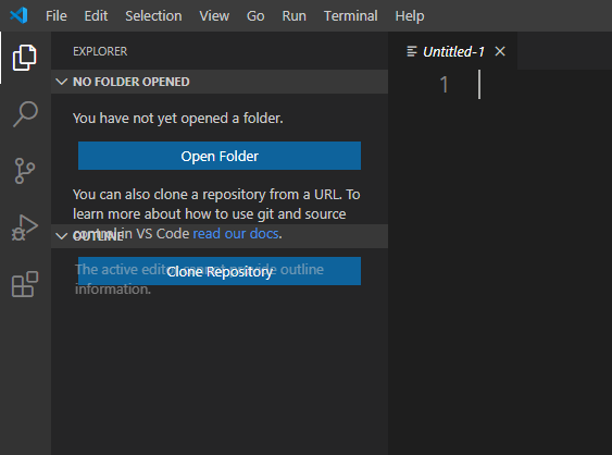 Welcome view should scroll · Issue #93344 · microsoft/vscode · GitHub