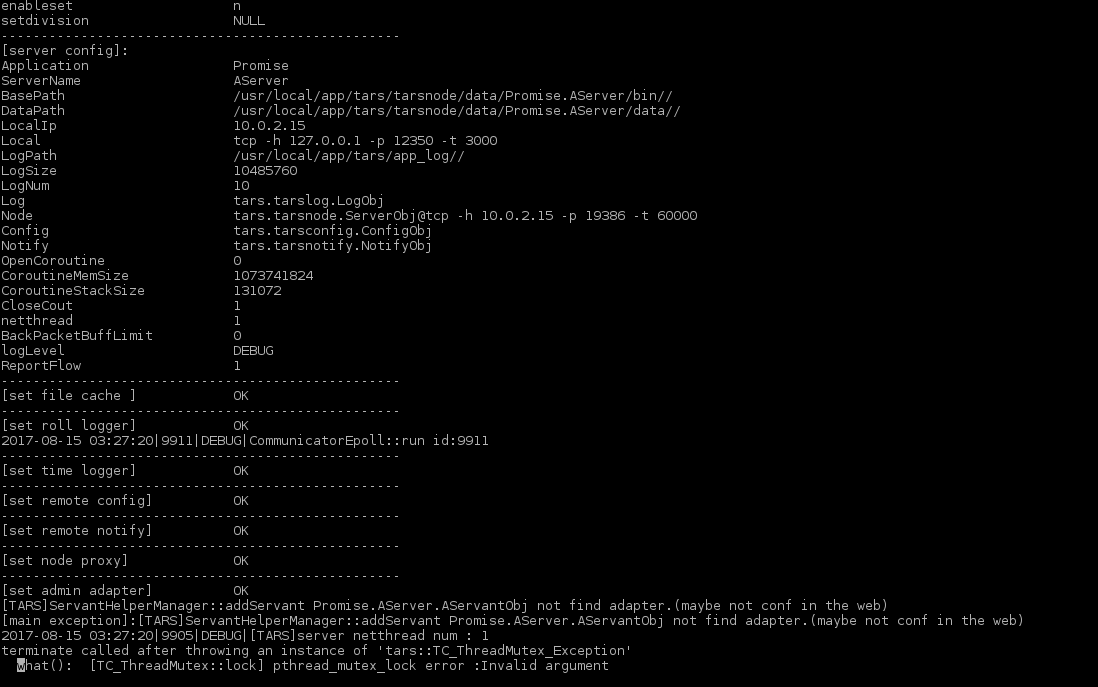 服务列表状态inactive问题 · Issue #80 · TarsCloud/Tars · GitHub