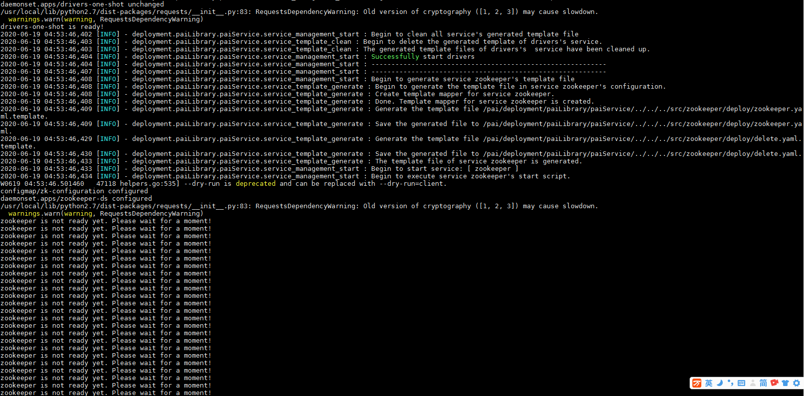 paictl.py service start faild · Issue #2713 · microsoft/pai · GitHub