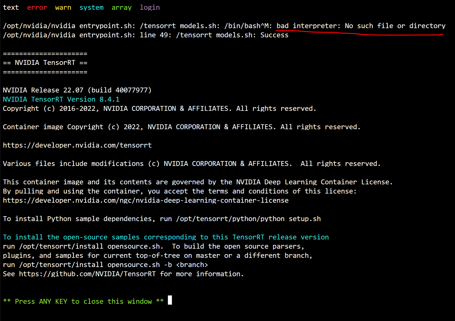 [Detector Support]: Unable to generate Tensorrt models · Issue #6336 · blakeblackshear/frigate ...