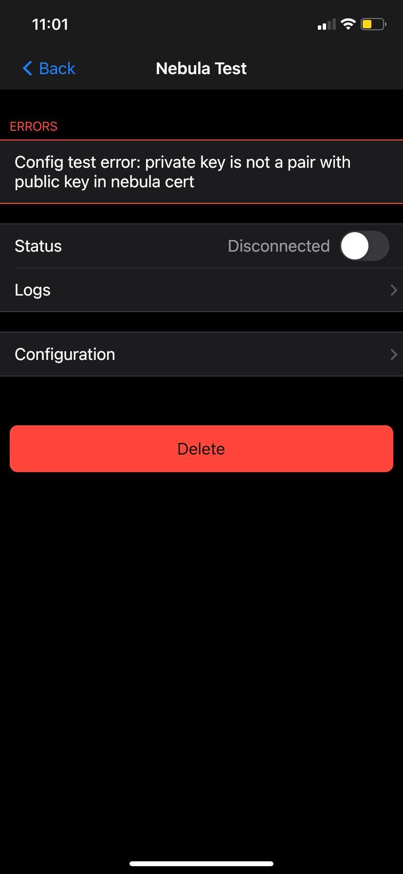 iOS App Generating Invalid Key Pairs · Issue #517 · slackhq/nebula · GitHub