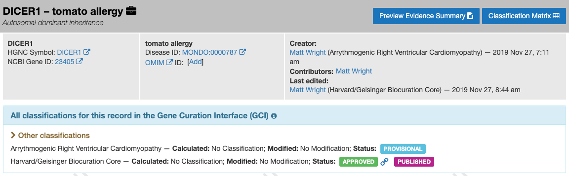 Make gene curation provisional classifications viewable to any logged in user · Issue #1899 ...