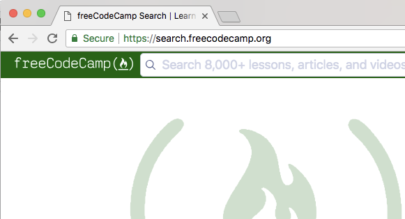Add favicon to http://search.freecodecamp.org · Issue #17347 · freeCodeCamp/freeCodeCamp · GitHub