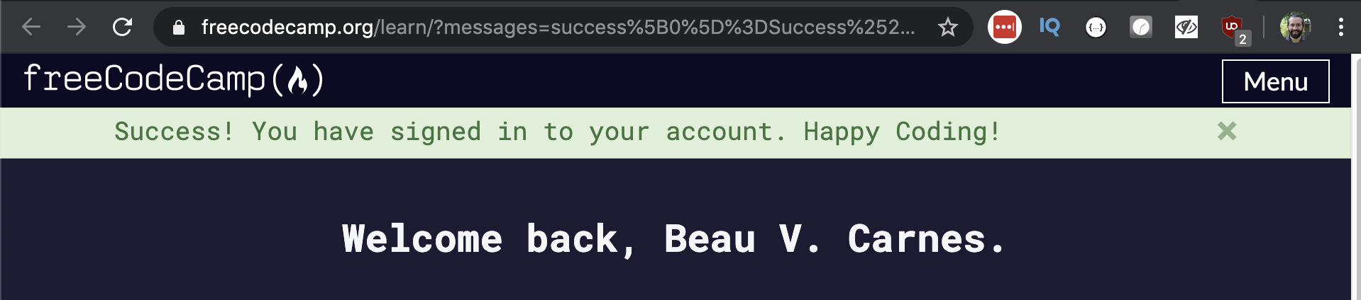 Flash message when updating email address is incorrect. · Issue #38380 · freeCodeCamp ...