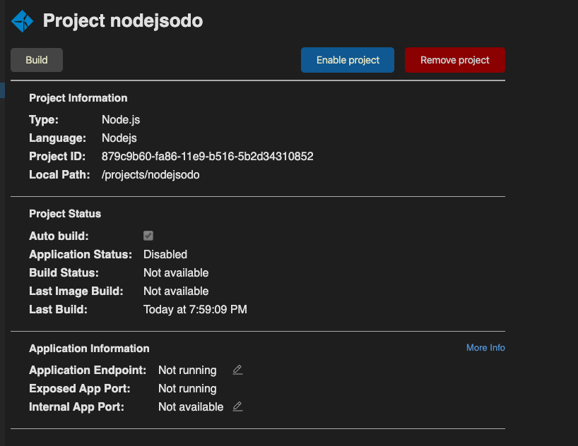 Remote Che Cannot Build Odo Projects · Issue 897 · Eclipse Archivedcodewind · Github