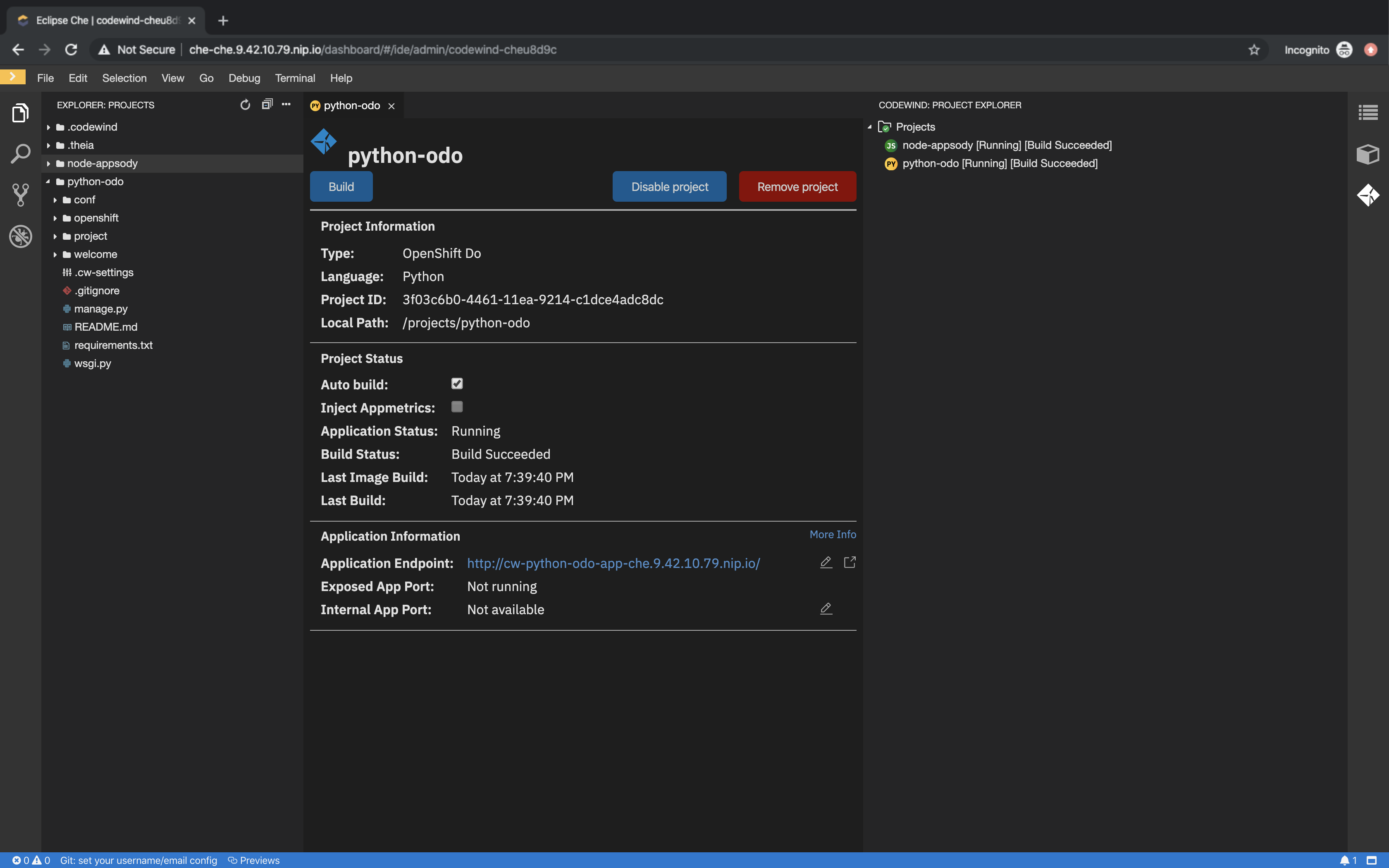 Re-enable creating .cw-settings for extension projects on create/bind · Issue #1943 · eclipse ...