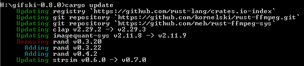 --fast parameter makes Gifski crash under windows · Issue #24 · ImageOptim/gifski · GitHub