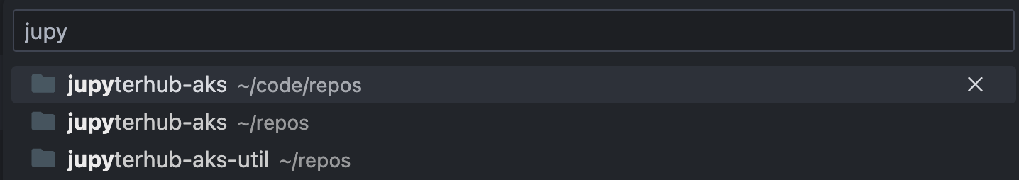 Fuzzy searching is inconsistent between various pickers · Issue #194448 · microsoft/vscode · GitHub