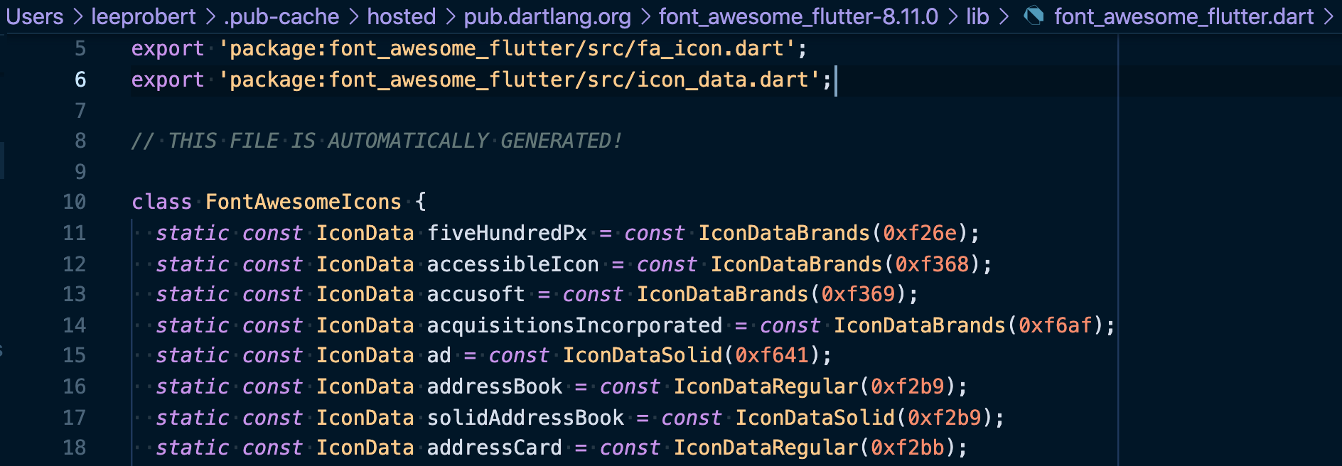 Updating library to Pro doesn't compile for iOS · Issue #150 · fluttercommunity/font_awesome ...
