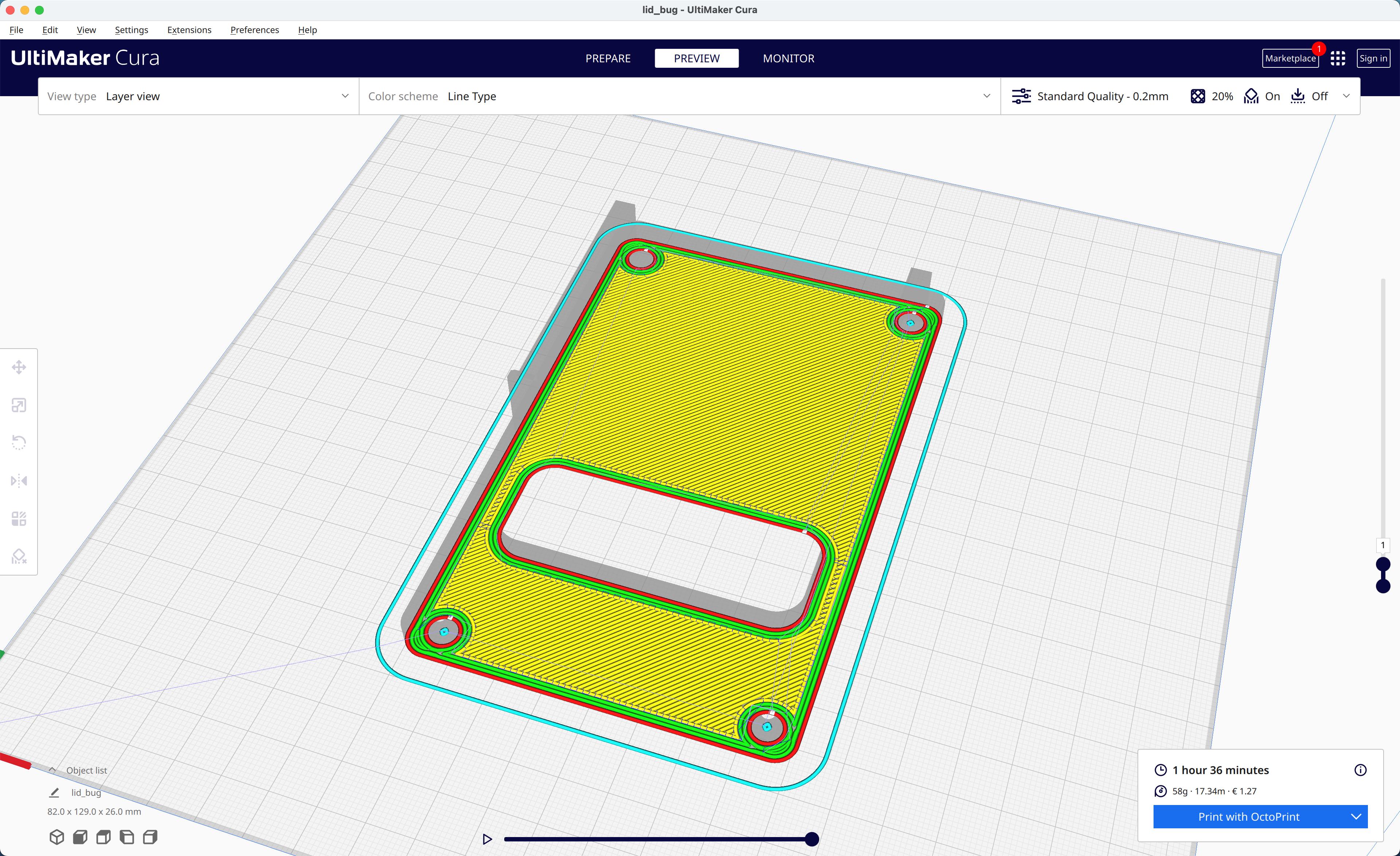 Support Missing In One Out Of Four Identical Features Of A Model · Issue 15310 · Ultimakercura