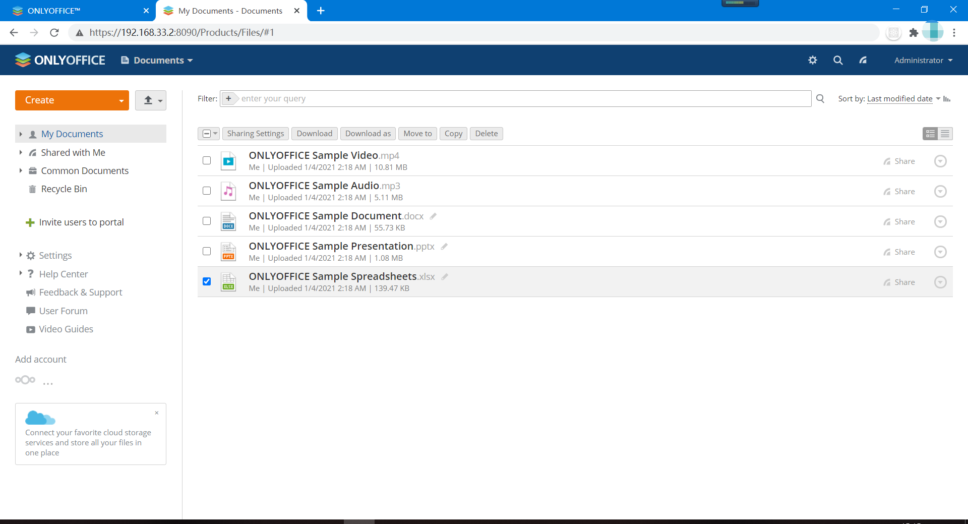 Cannot edit file after running ONLYOFFICE Docs using HTTPS. · Issue #270 · ONLYOFFICE ...