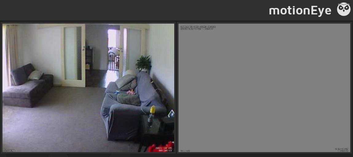 Camera grayed out · Issue #2826 · motioneye-project/motioneyeos · GitHub