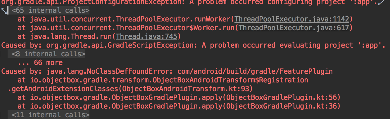 gradle sync failed · Issue #546 · objectbox/objectbox-java · GitHub
