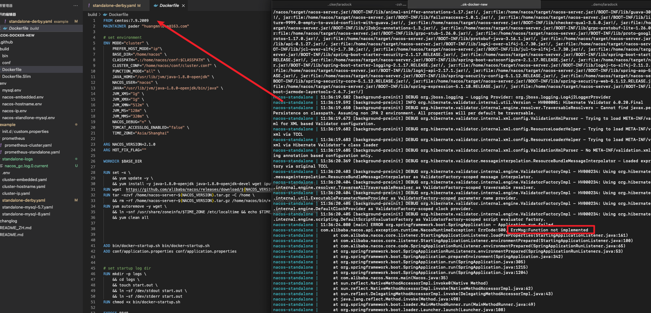 在m1上可以通过docker-compose启动nacos吗？ · Issue #219 · nacos-group/nacos-docker · GitHub