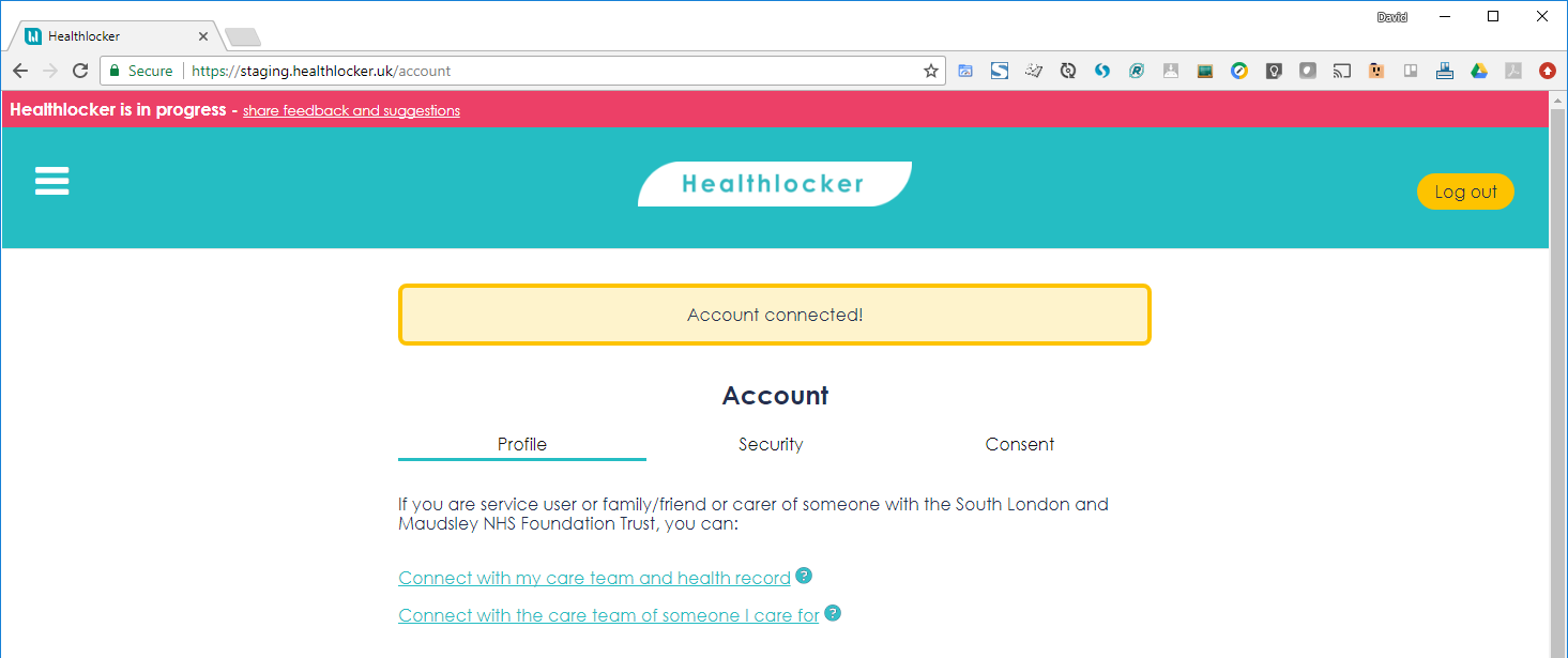 Unable to connect to care team - Internal Server Error · Issue #1103 · healthlocker/healthlocker ...